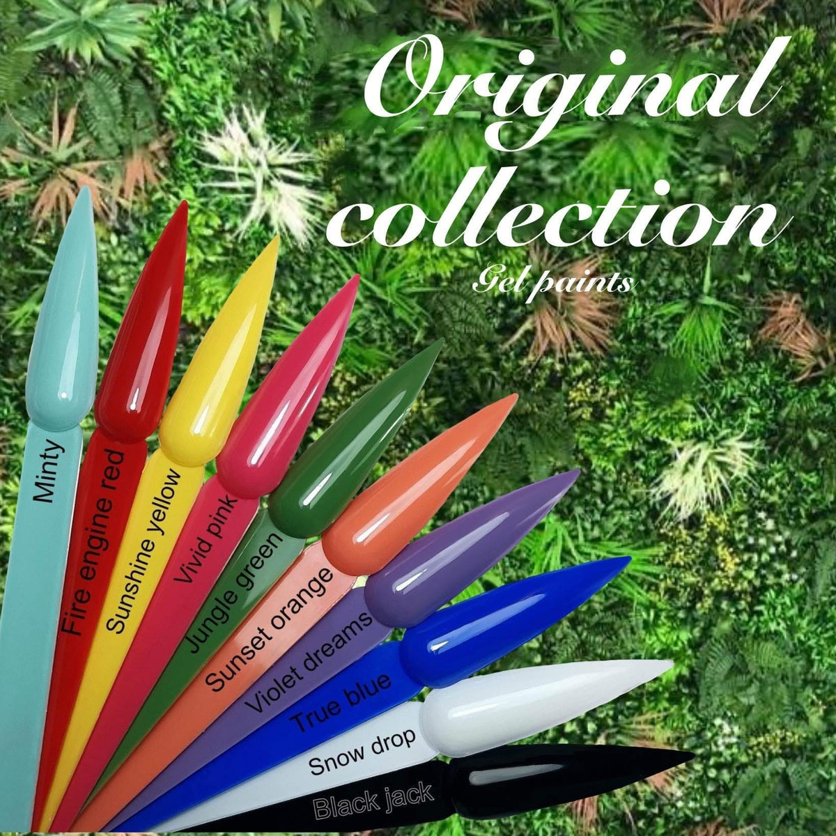 The Original Gel Paint Bundle X 10 – CJPNails