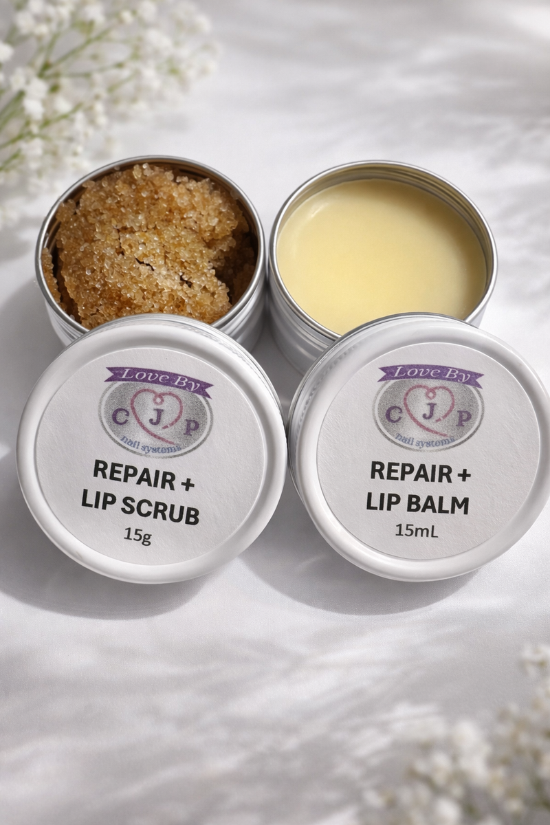 Repair + Lip Scrub PLUS Lip Balm x 2 15ml – CJPNails