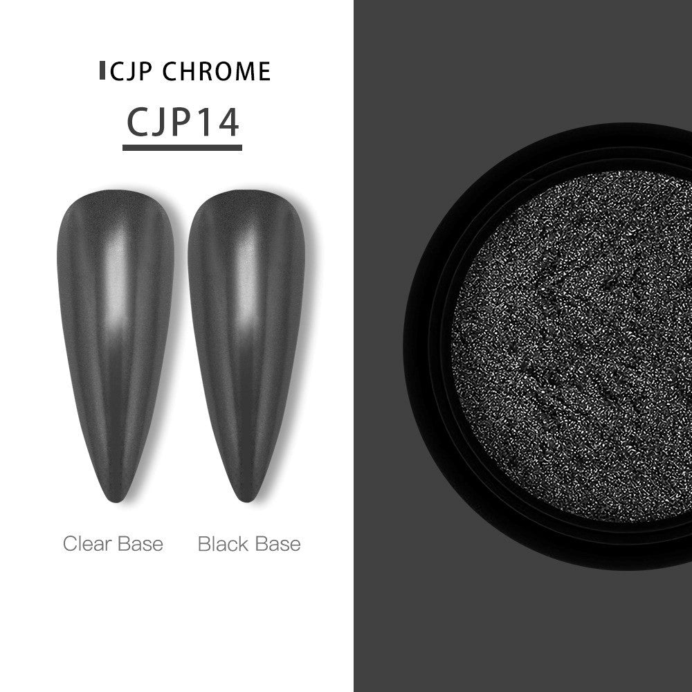 Gunmetal Glam Powder CJP14 – CJPNails